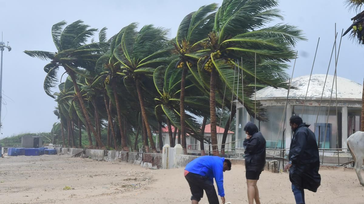 Severe cyclone Michaung makes landfall in Andhra…