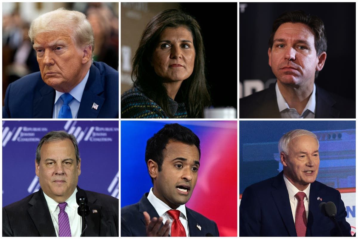 What the Republican candidates have said on the war in…