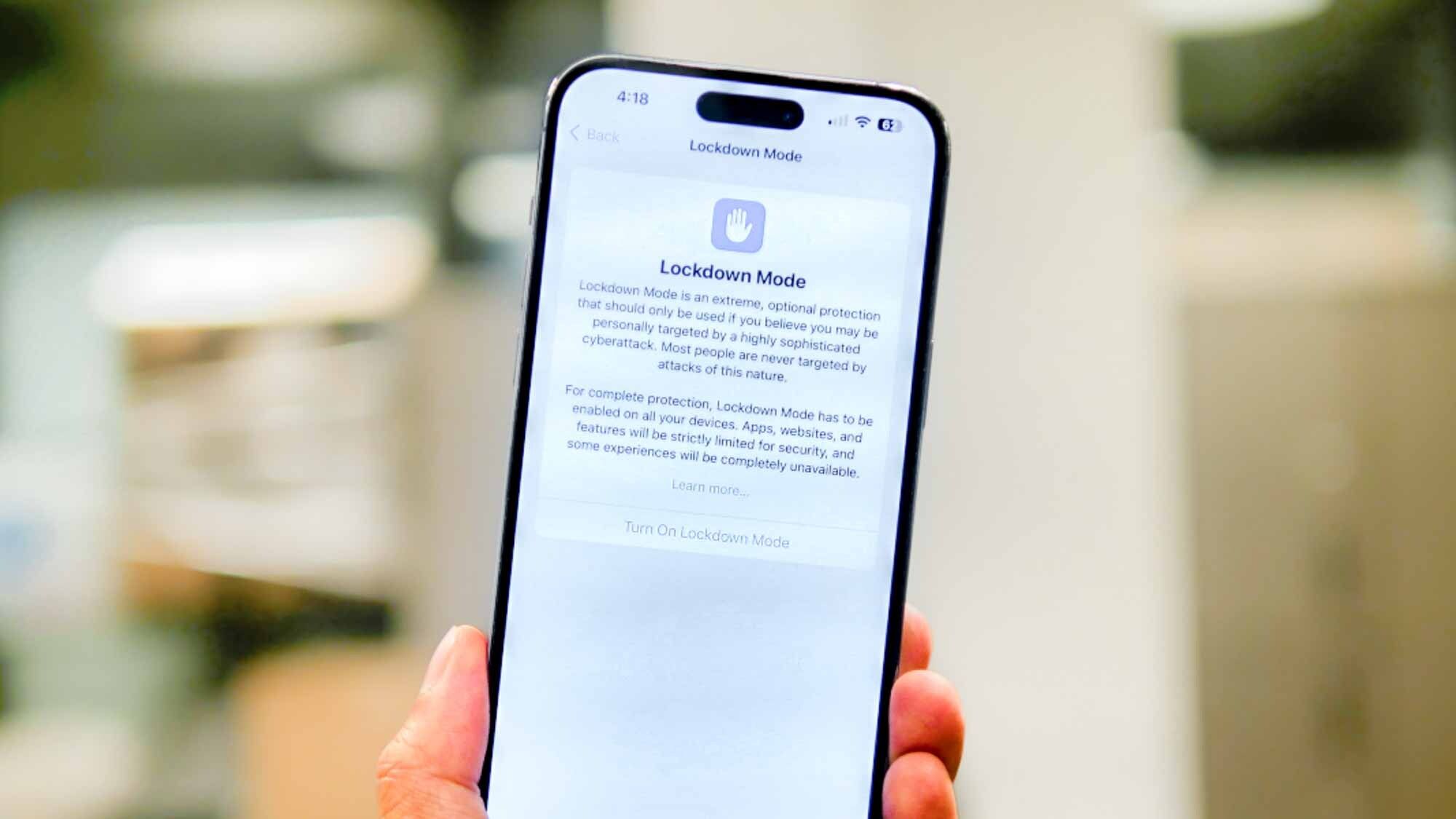 Fake Lockdown Mode attack can fool you into thinking…