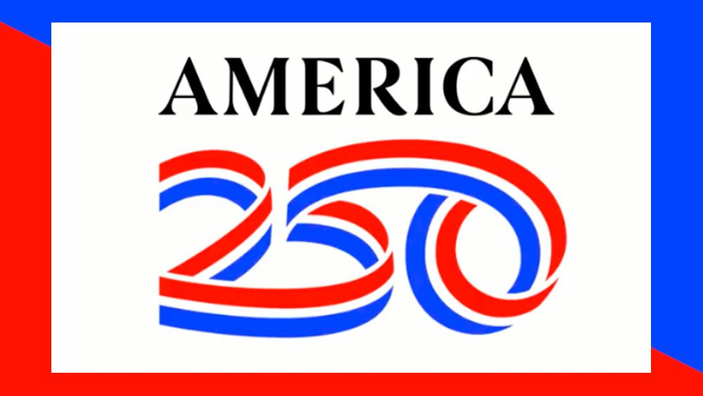 The America250 logo aims to recapture the excitement…