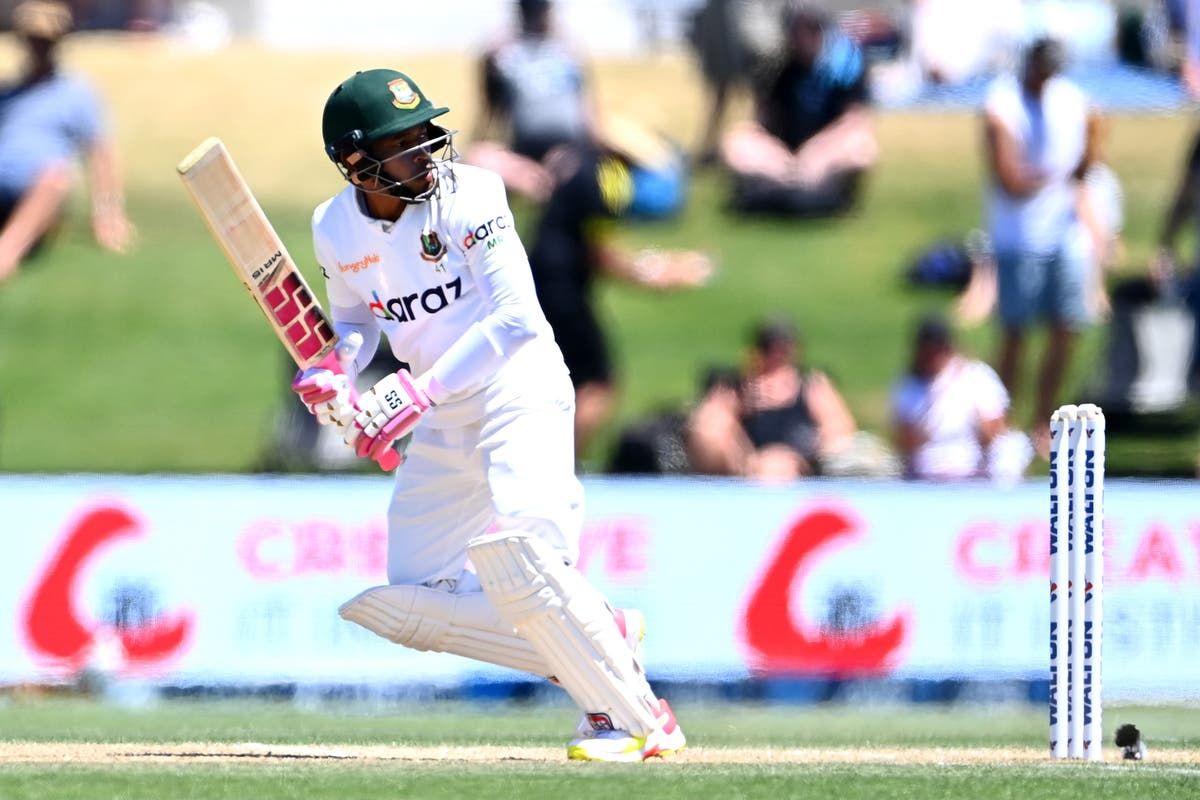 Bangladesh batter becomes only the second-ever to be…