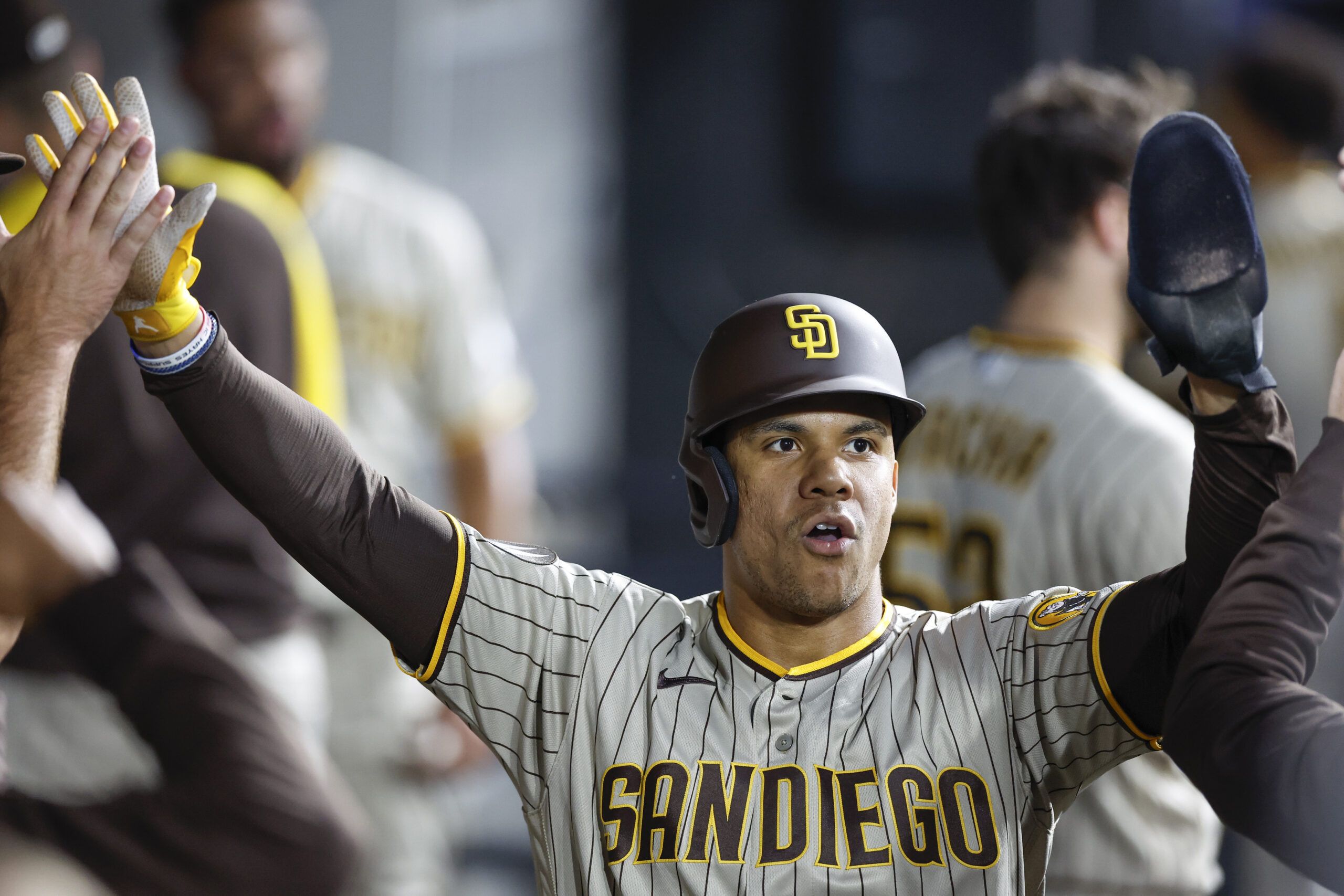 The Yankees announced the Juan Soto trade with the…