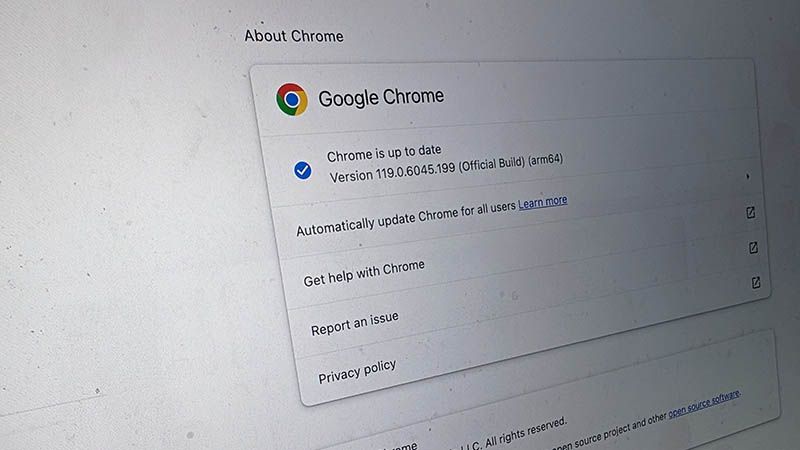 How to update Chrome