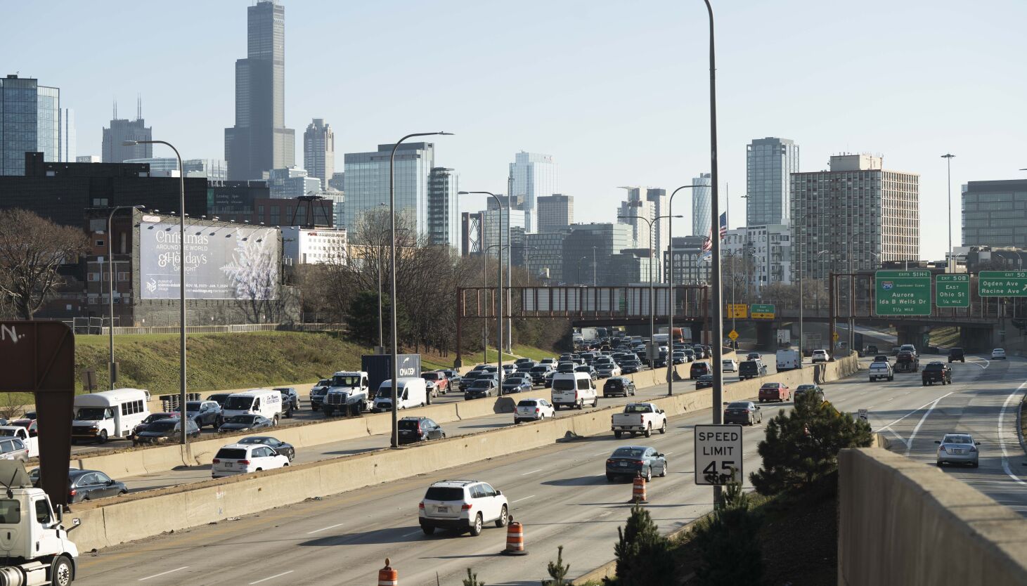 Inbound Kennedy Expressway lanes to fully reopen as…