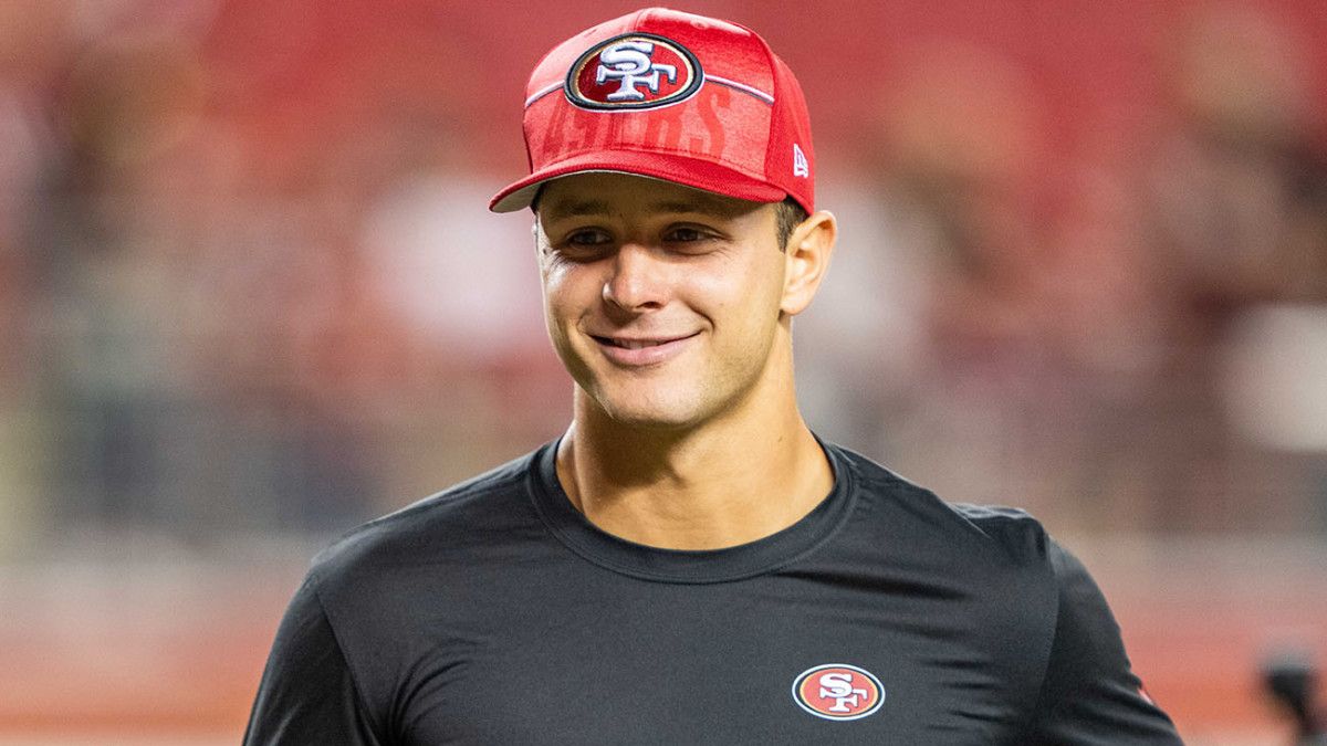 49ers’ Brock Purdy Smirks While Addressing Colin…