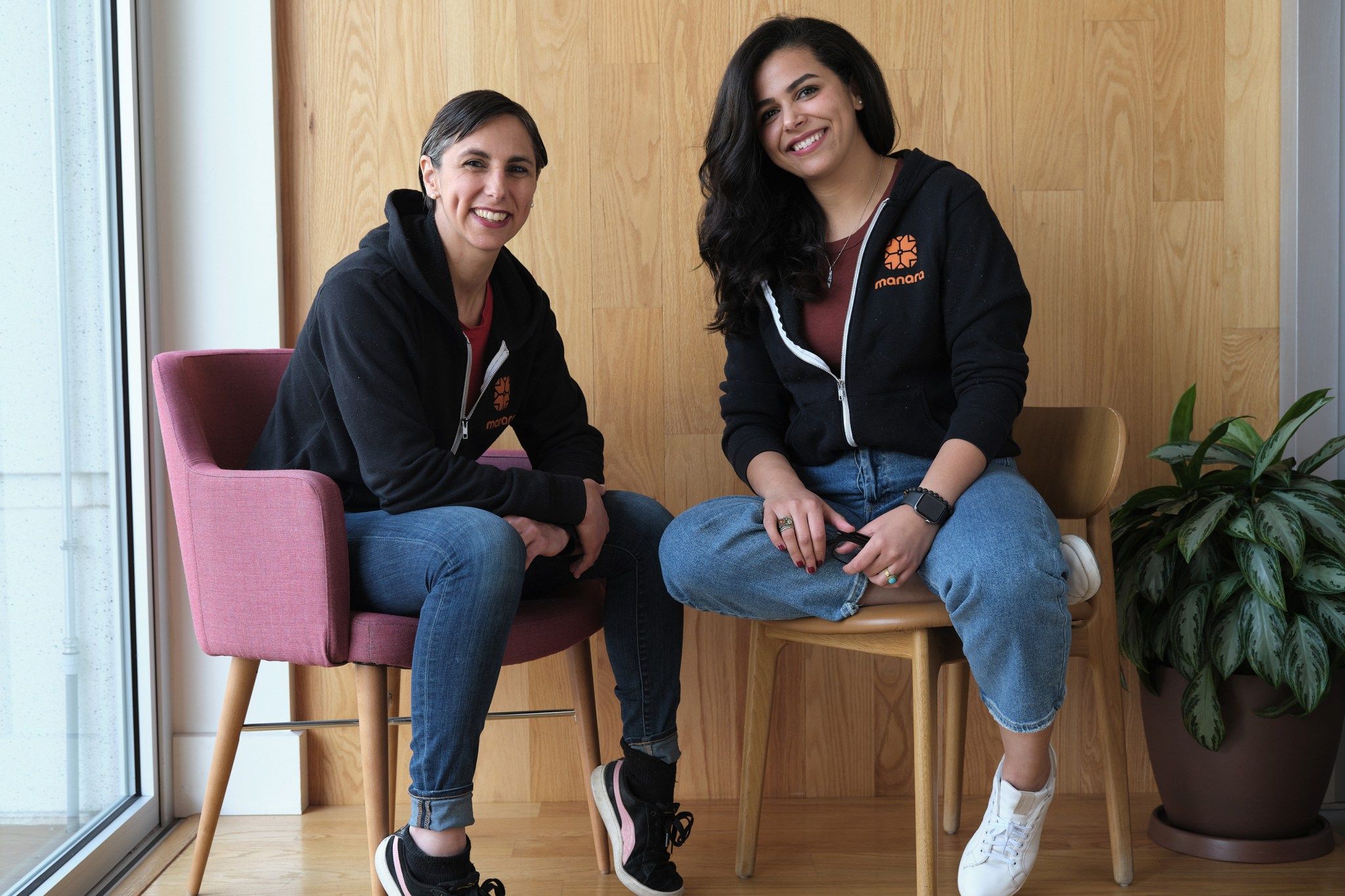A startup founder who trains women engineers in Gaza…