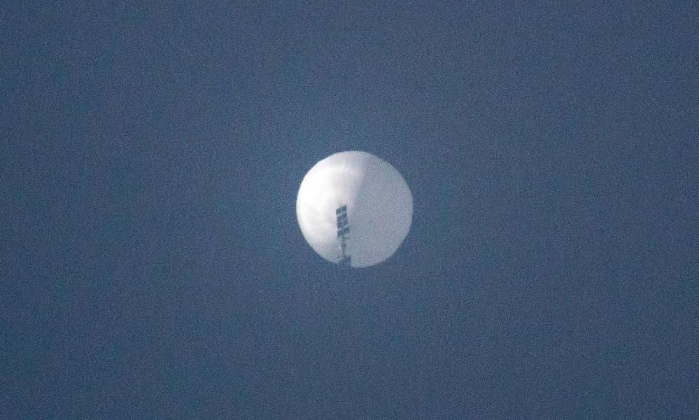 Chinese weather balloon spotted near Taiwan a month…