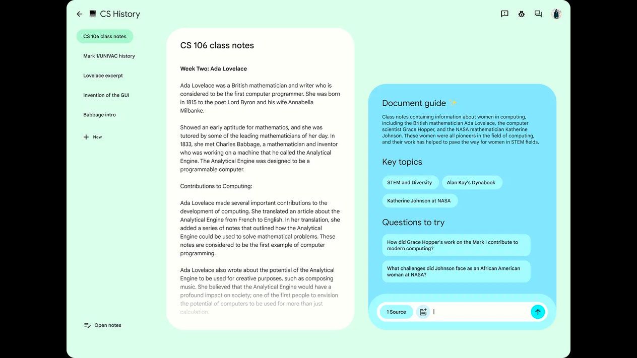 Google launches AI-powered notebook with in-house…