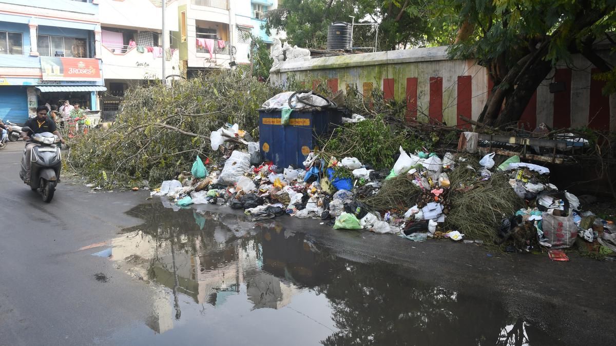Clogging of waterways due to plastics and other…