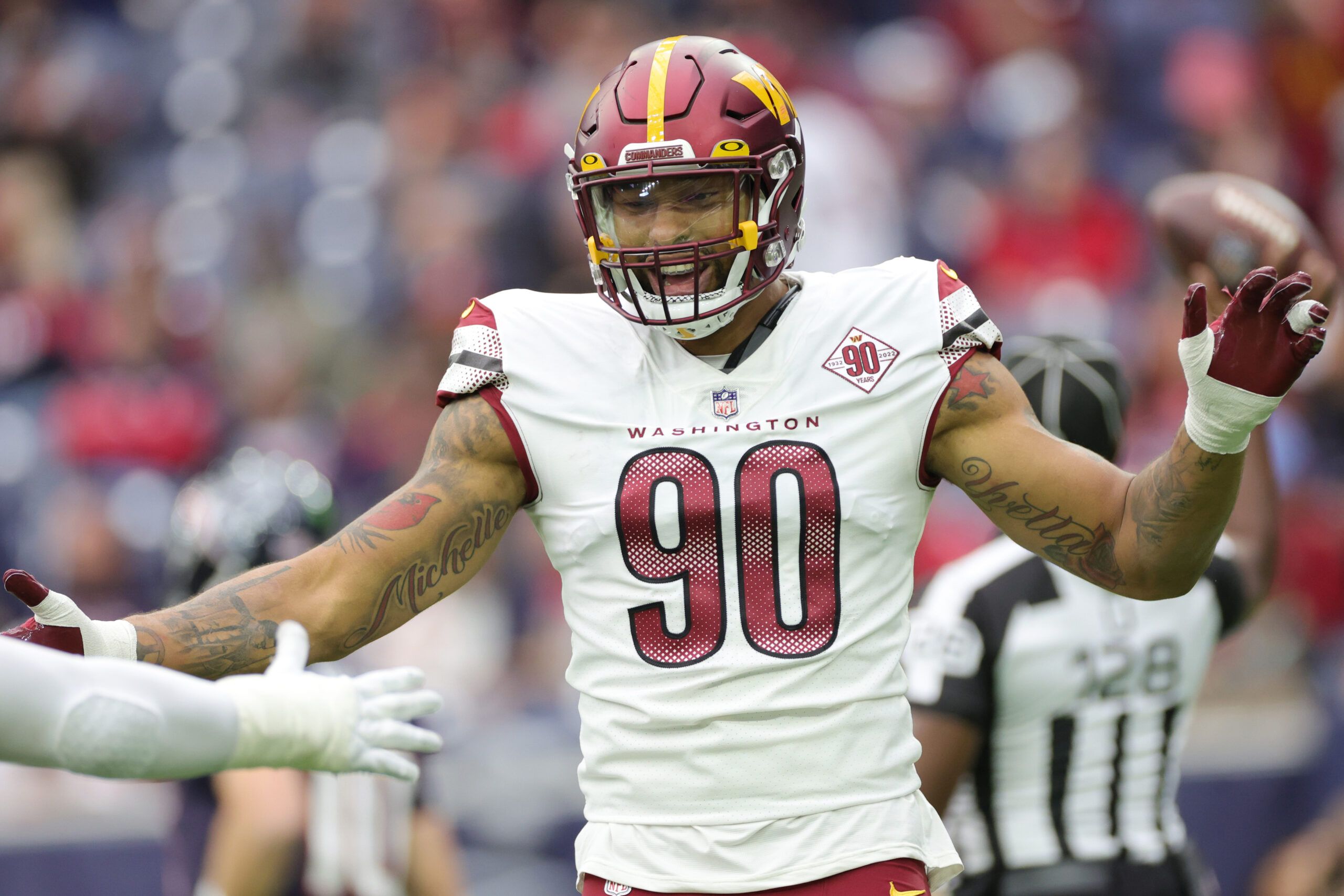 Montez Sweat takes shot at Commanders after Bears’ win…