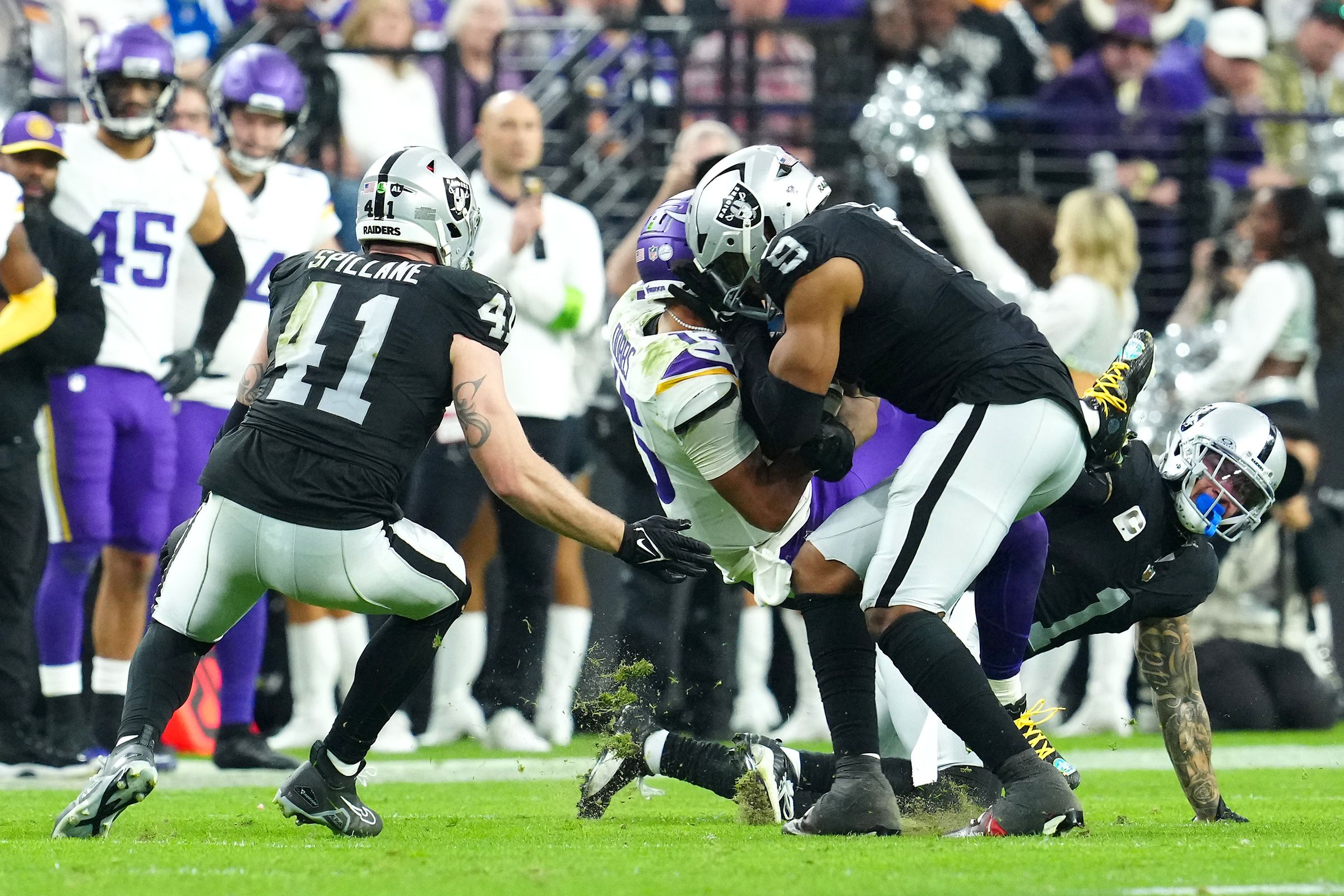 Raiders DE Tyree Wilson created career-high four…