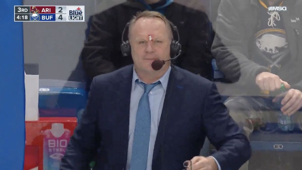 Sports Illustrated - NHL Announcer Shook Off Getting…