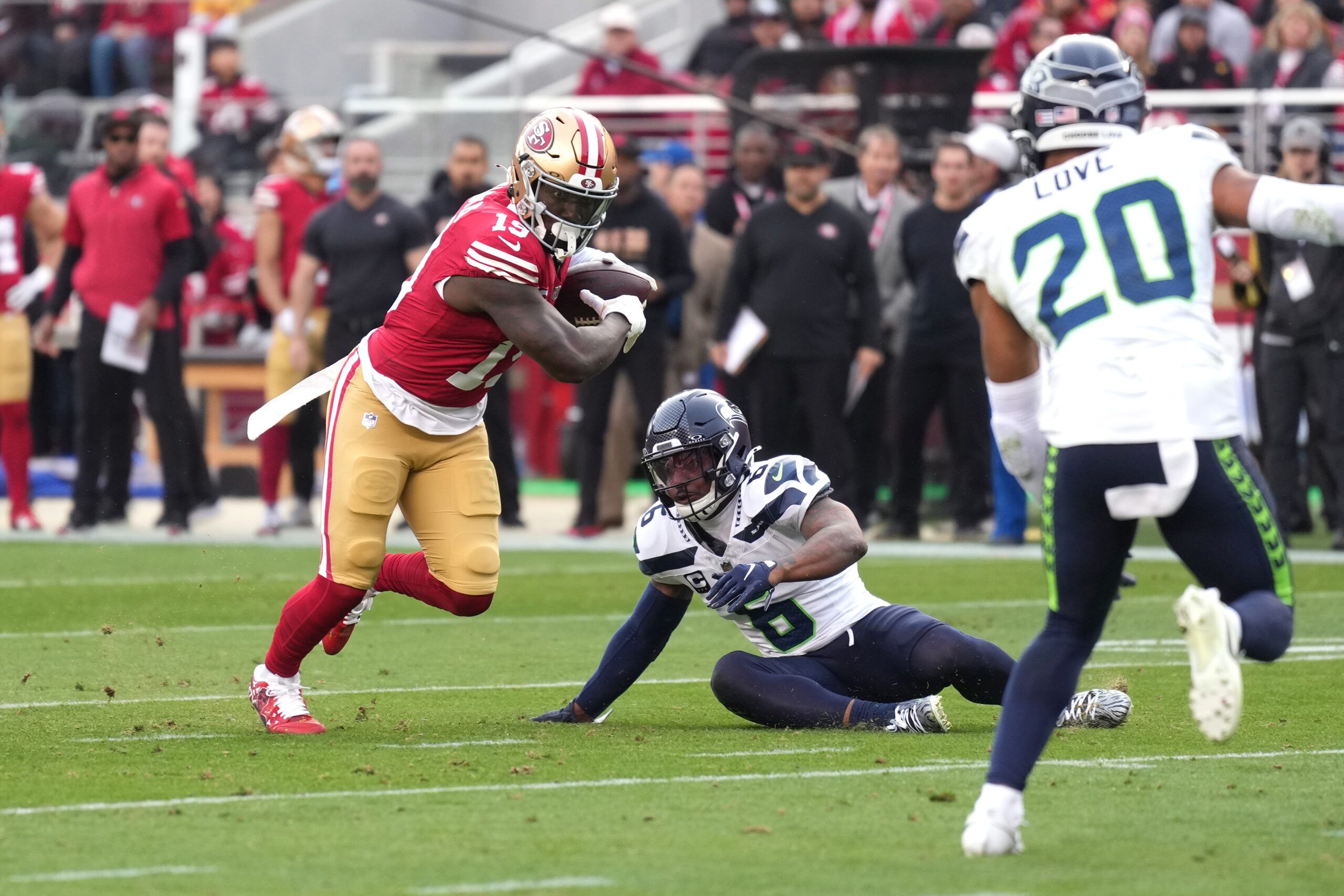 Why Kyle Shanahan is okay with defenses trying to take…