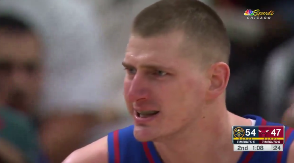 NBA fans were outraged by Nikola Jokic getting ejected…