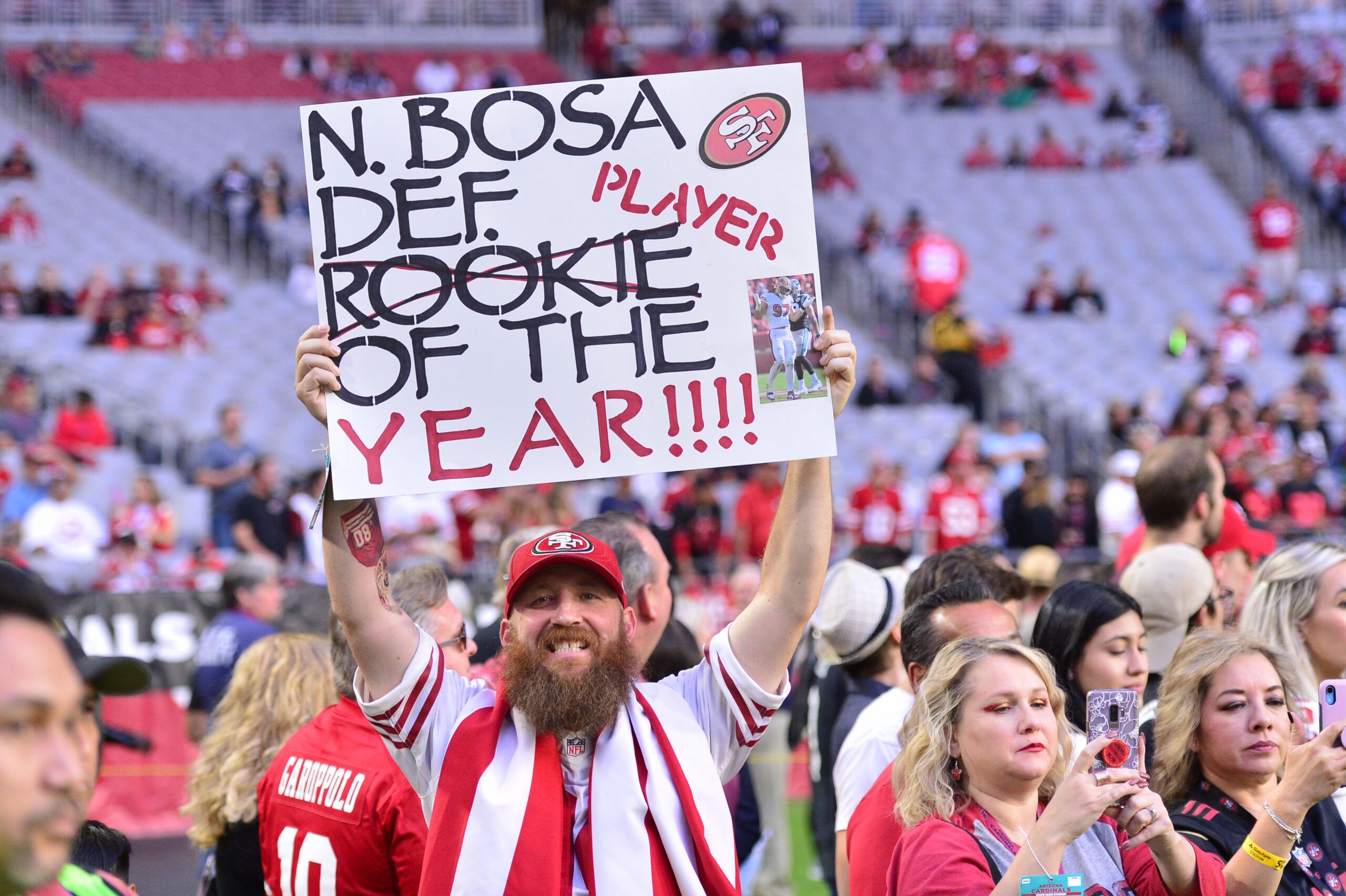 49ers fans expected to dominate State Farm Stadium…