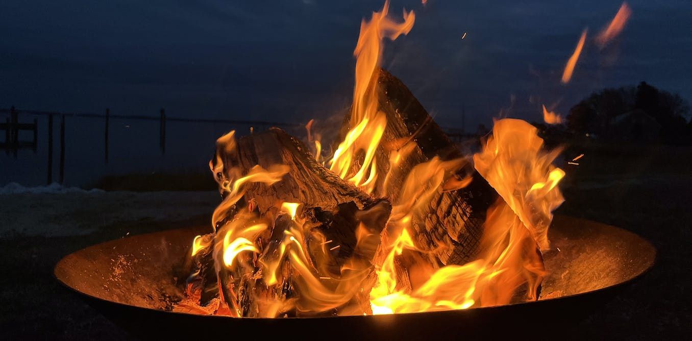 Lighting a fire using friction requires an…