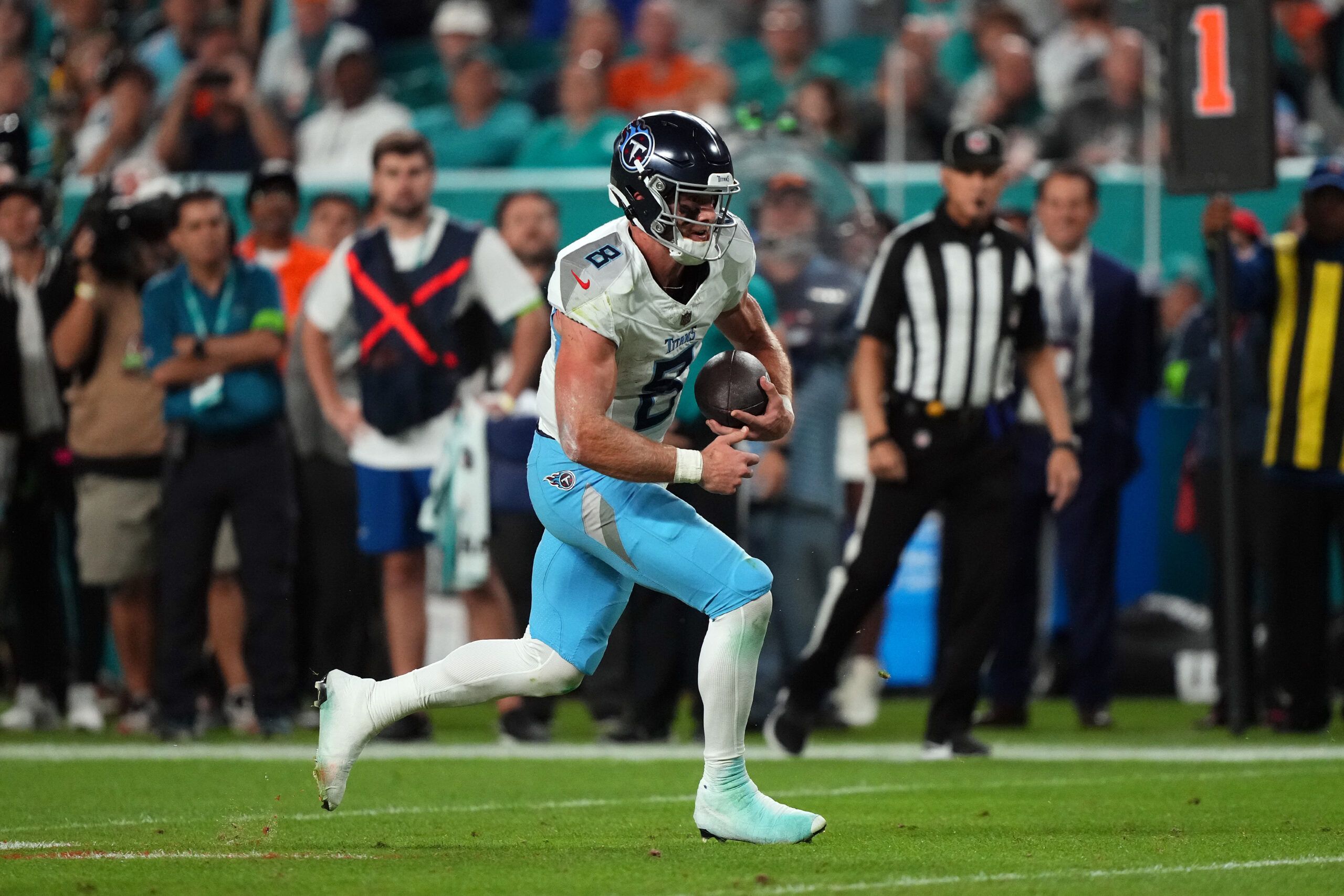 Where Titans QB Will Levis ranked analytically in Week…