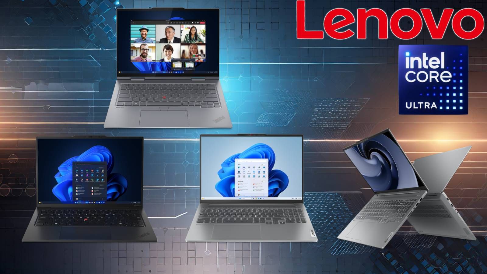 Lenovo joins the age of AI PCs powered by the Intel…