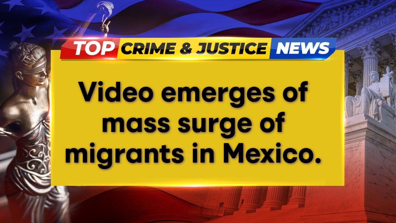 Massive Migrant Surge Nears US Border, Officials…