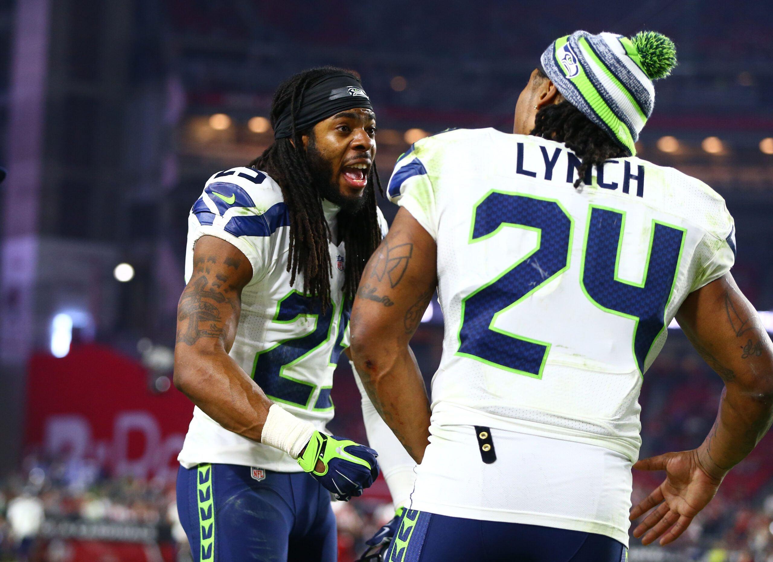 Marshawn Lynch could not believe this MVP pick by…