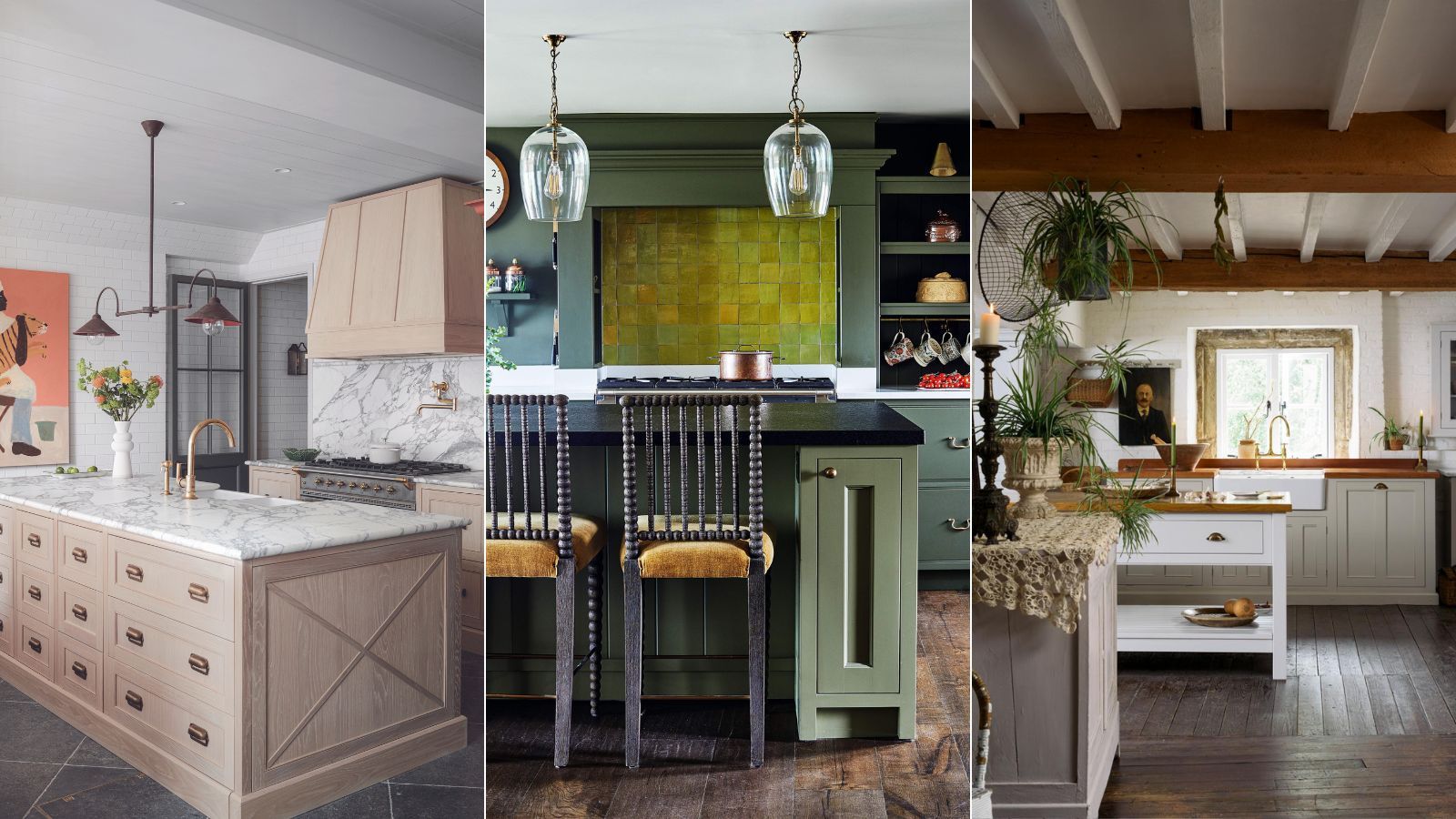 5 chic kitchen cabinet and countertop combinations…