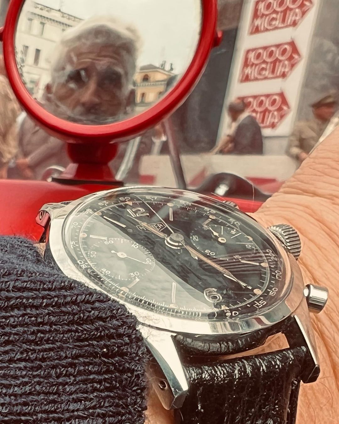 Patrick Dempsey Transformed for 'Ferrari' by Aldo…