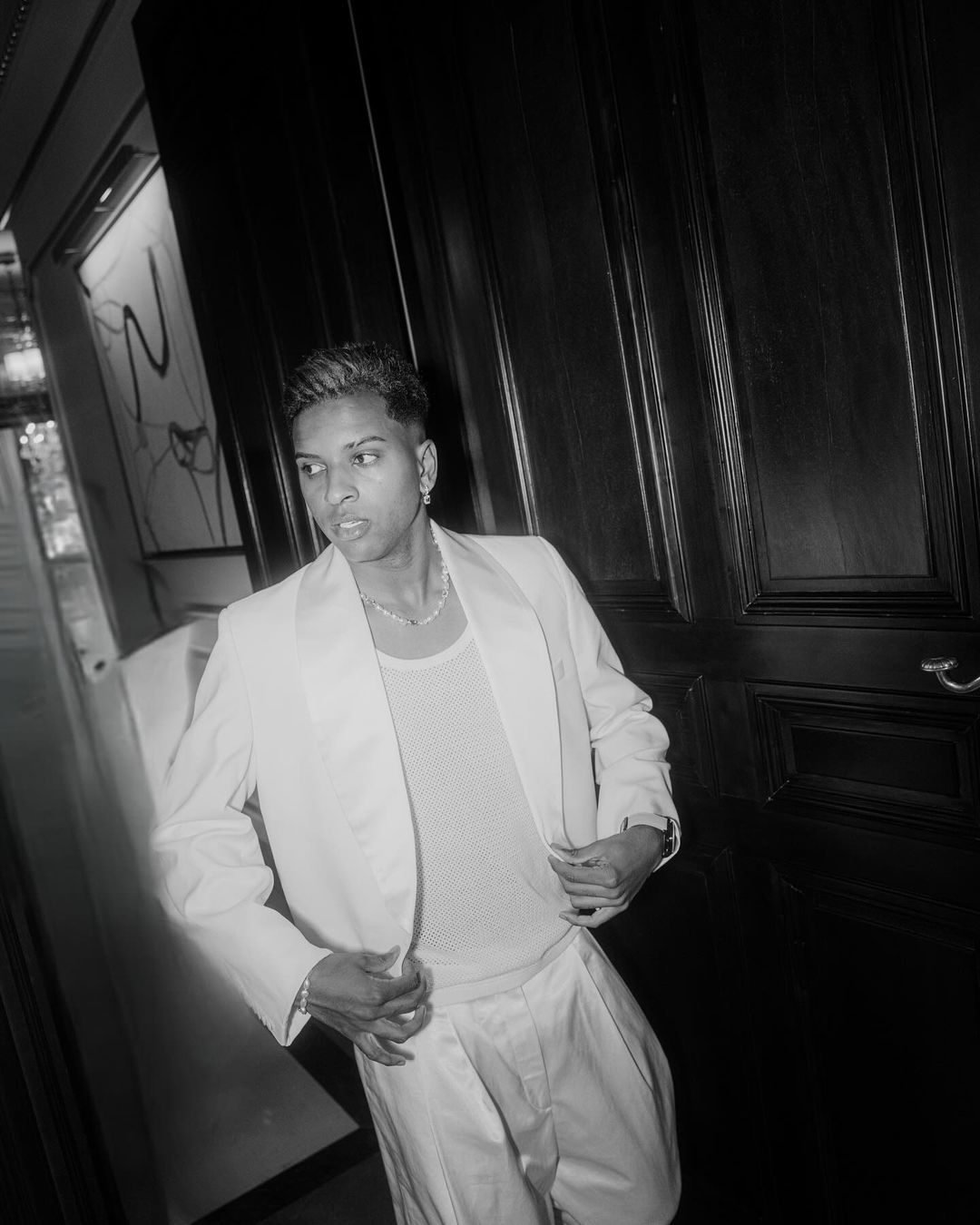 Rodrygo Goes Shines Emanating Confidence and Fashion…