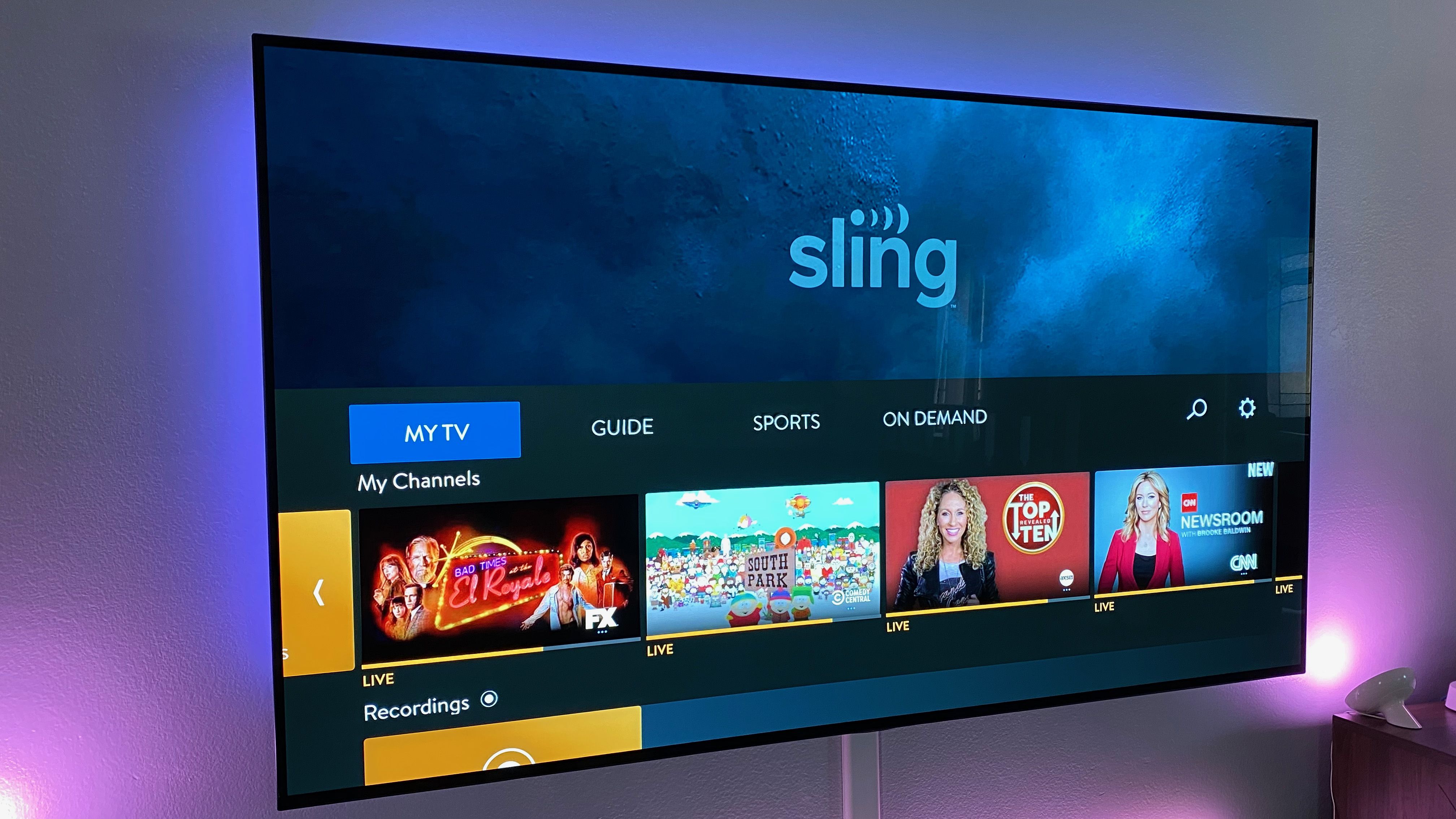 Sling TV packages: Orange, Blue and Orange & Blue…