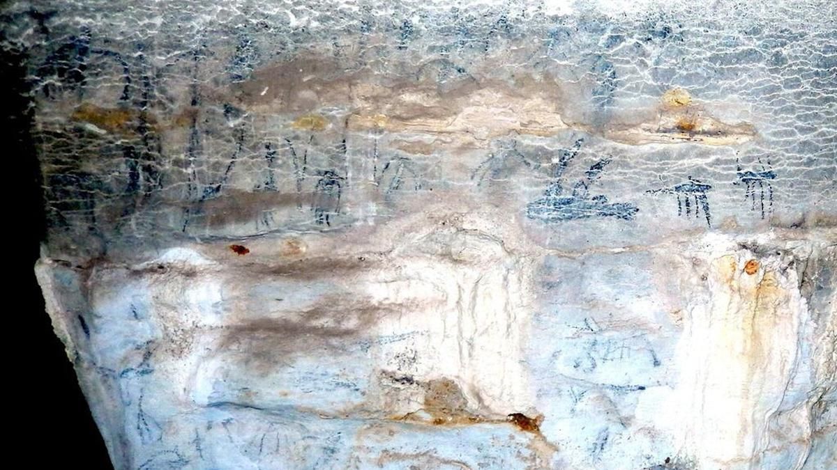 Madagascar cave art hints at ancient connections…