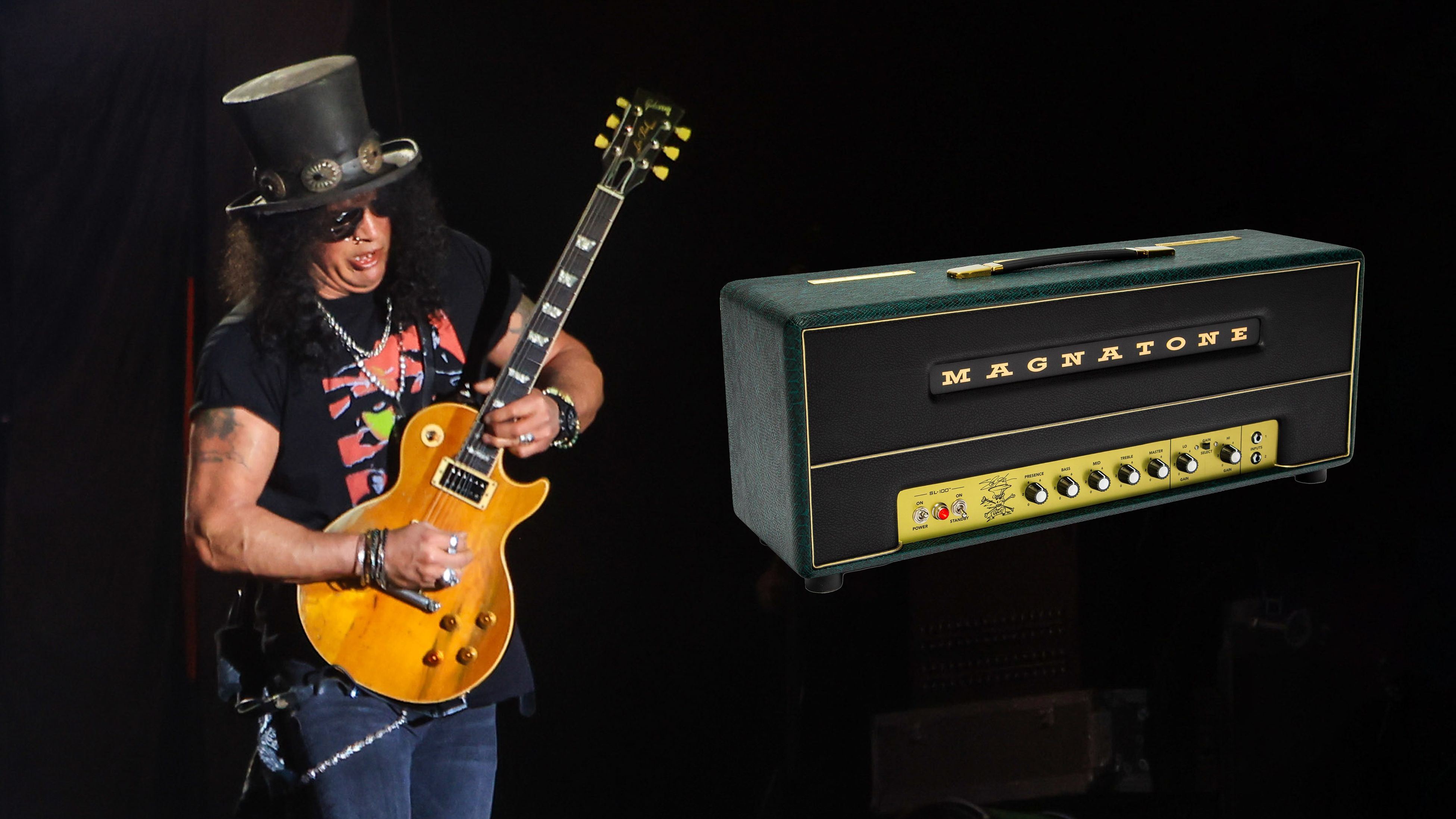 “The first collaboration between Slash and an amp…