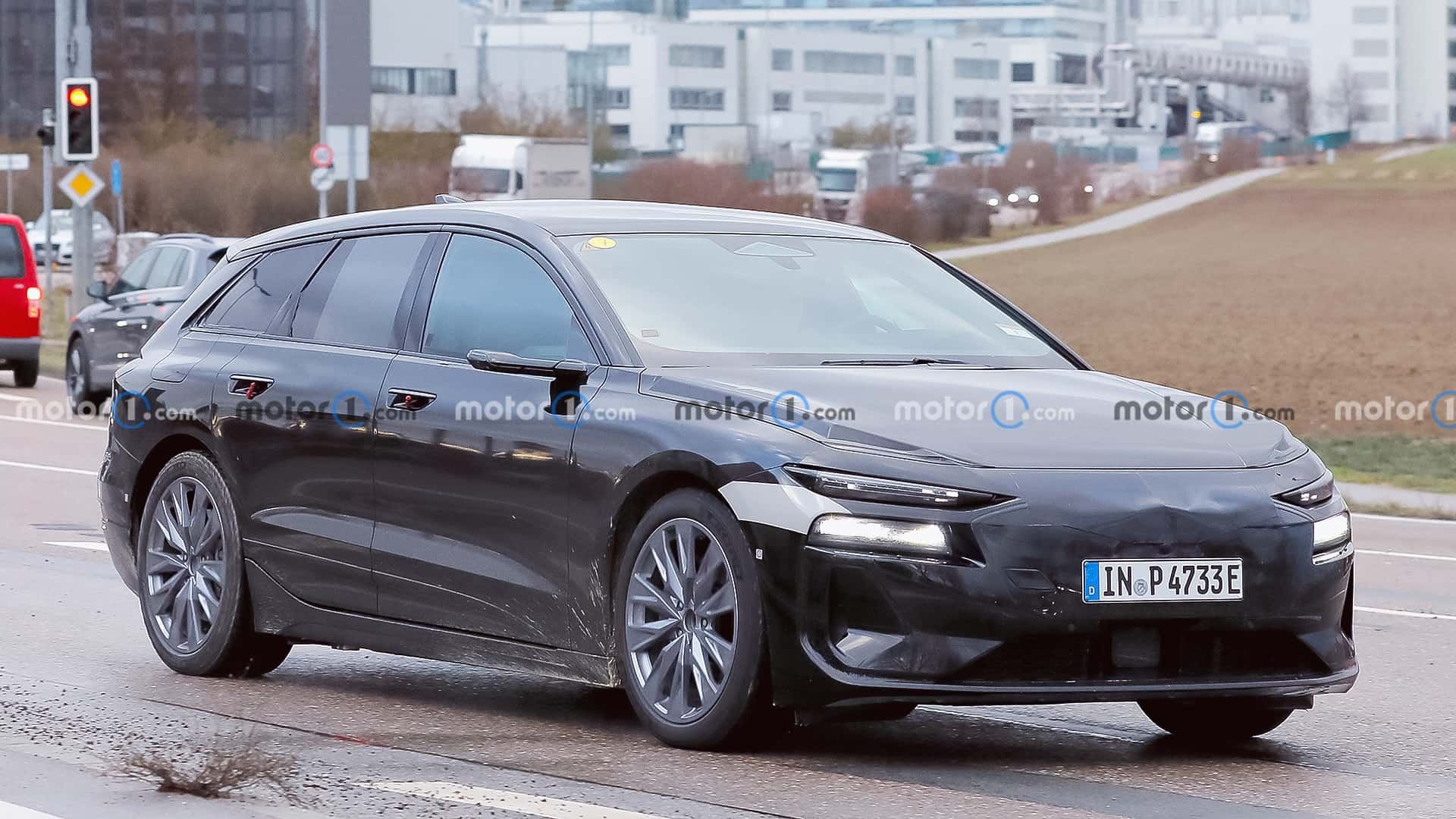Audi's First Electric Wagon Captured With Little…