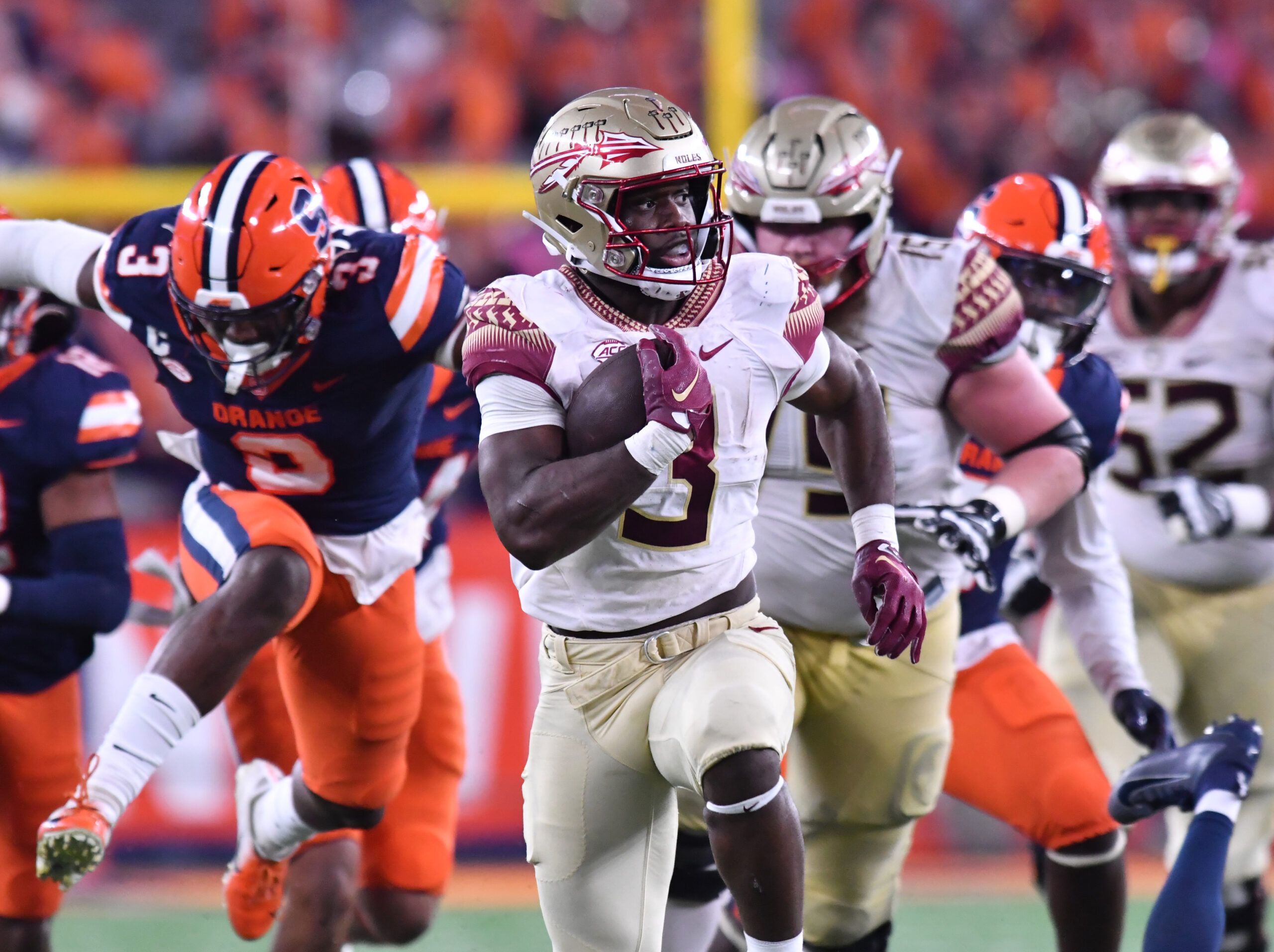 Florida State RB Trey Benson declares for the 2024 NFL…