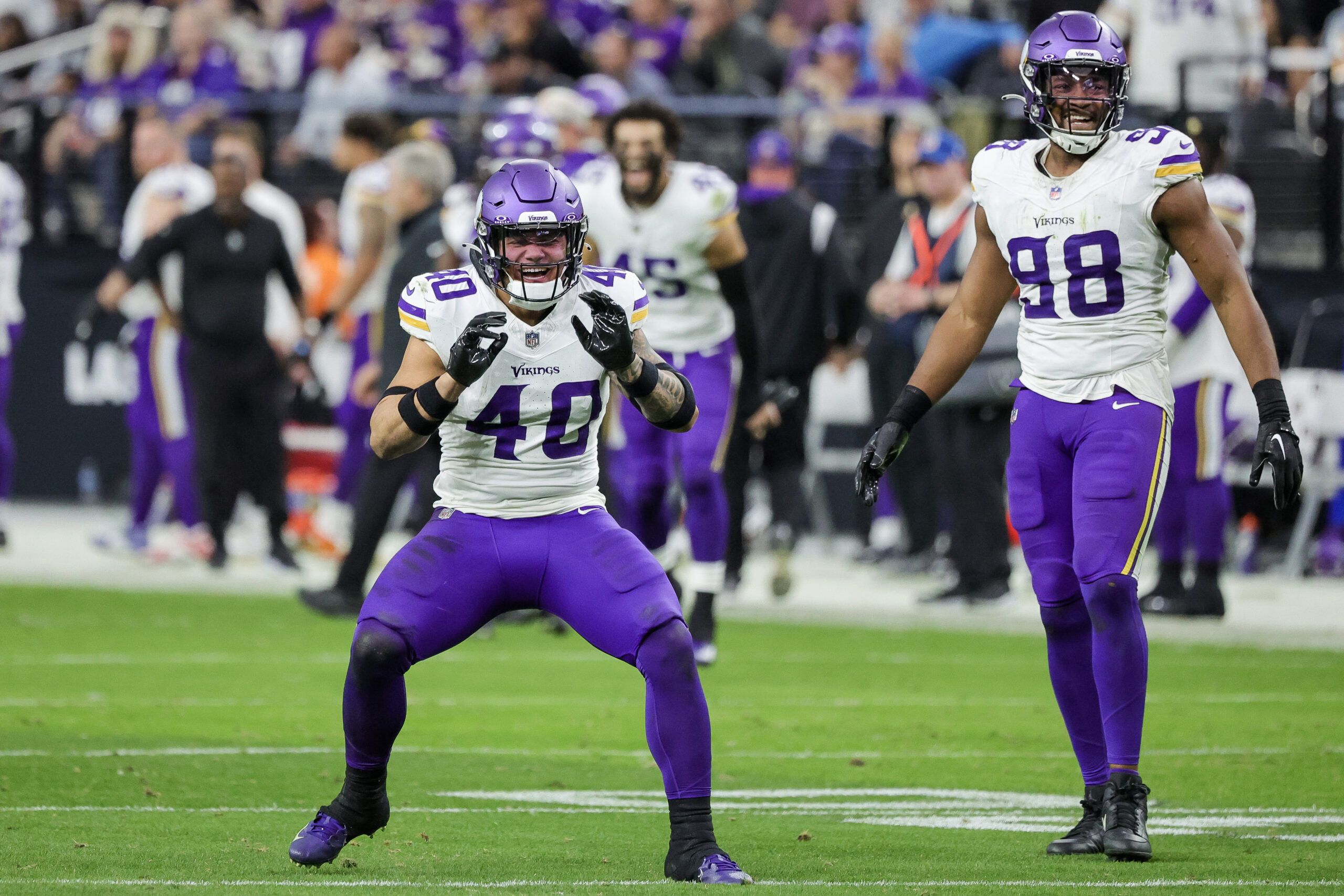 Vikings 53-man roster, elevation-eligible players vs…