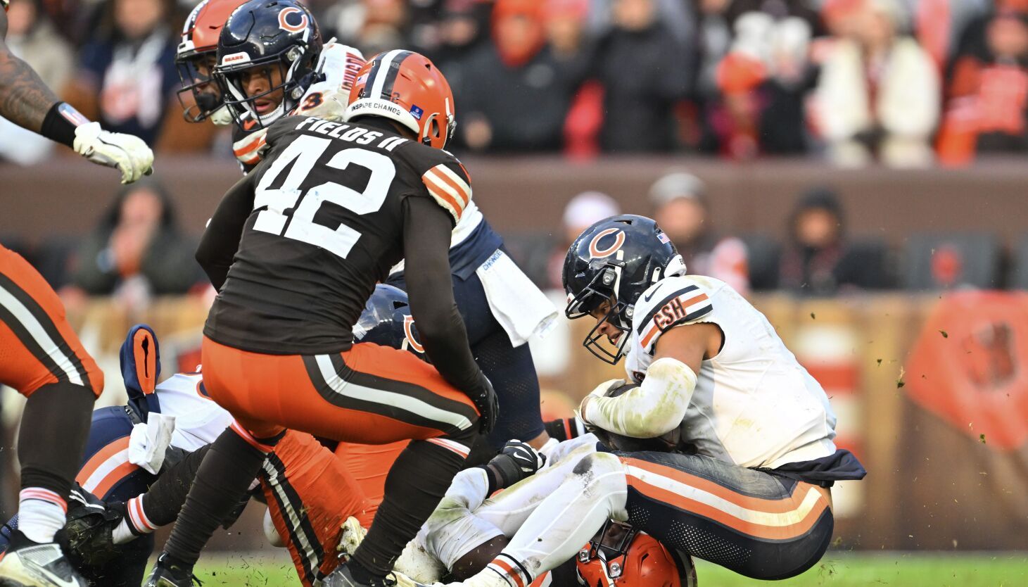 Justin Fields, Bears are the league’s worst when it’s…