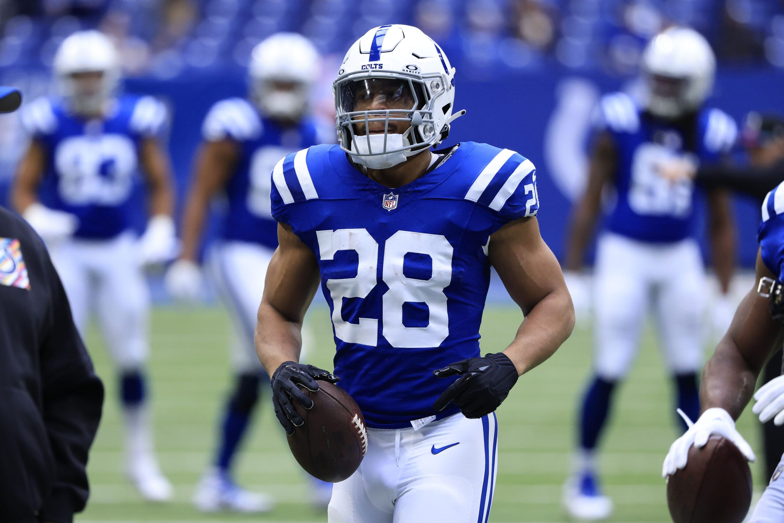 Colts’ Jonathan Taylor will have full workload vs.…