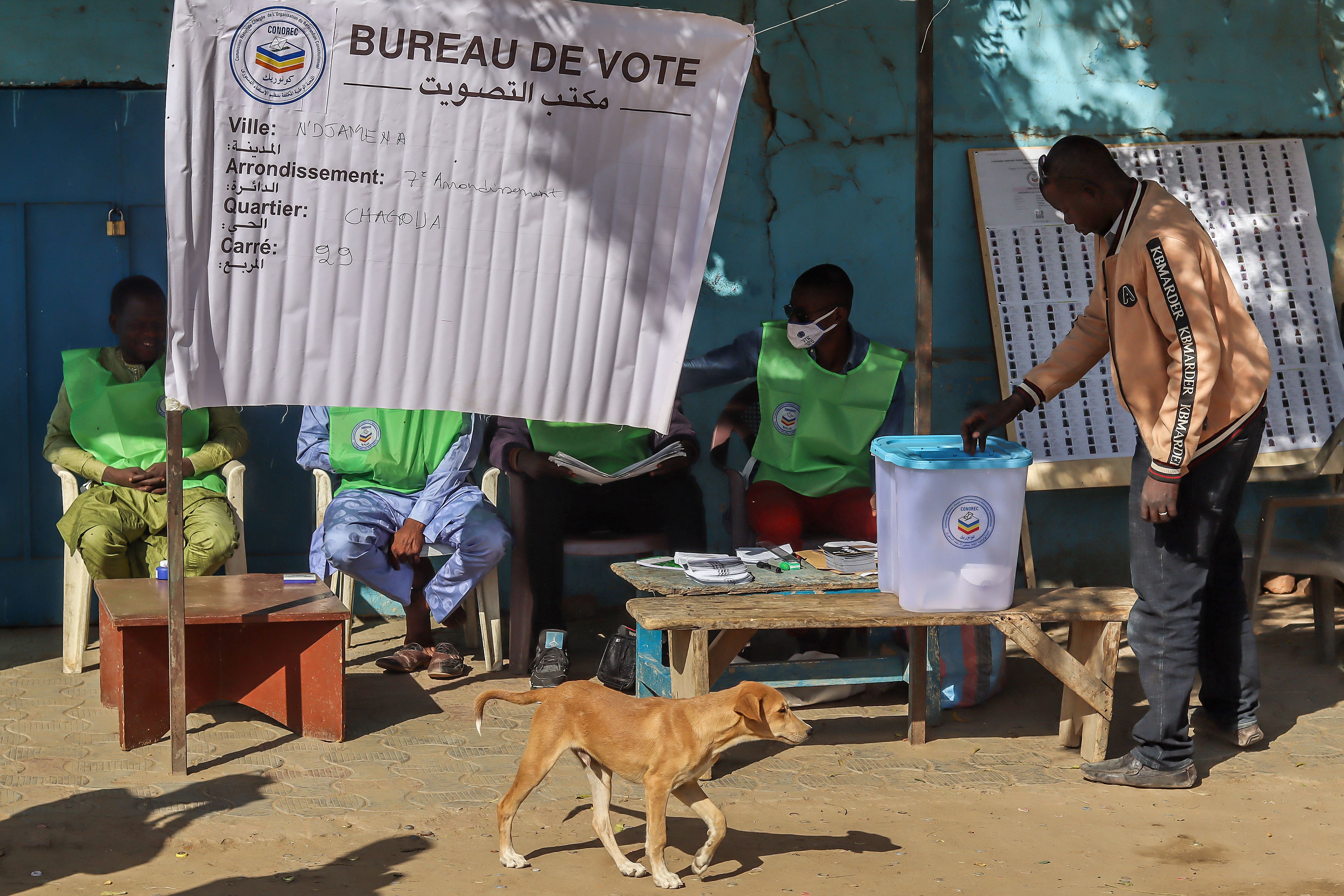 Chad votes in favour of new constitution backed by… Chad votes in favour of new constitution backed by…