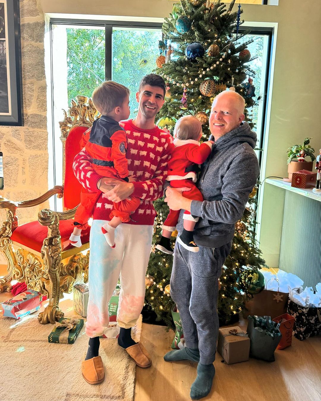 Jesse Tyler Ferguson's Festive Christmas Celebration…