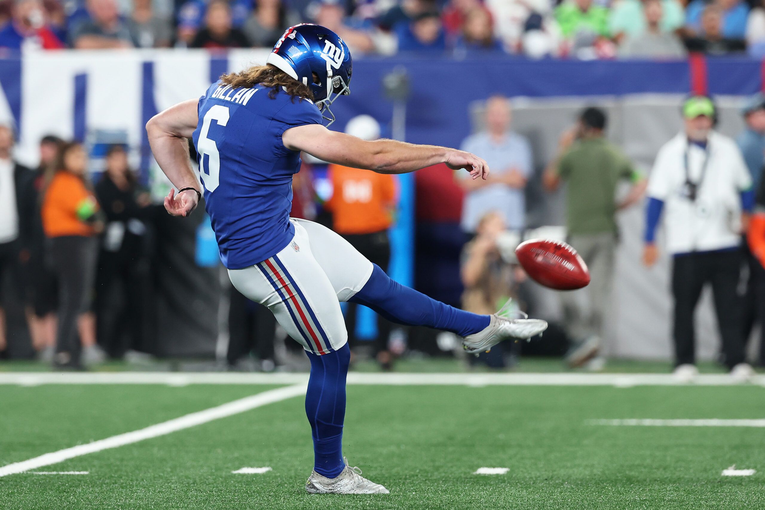 Giants may need a replacement punter with Jamie Gillan…
