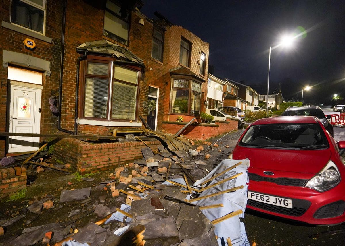 Manchester ‘tornado’ sparks major incident as windows…