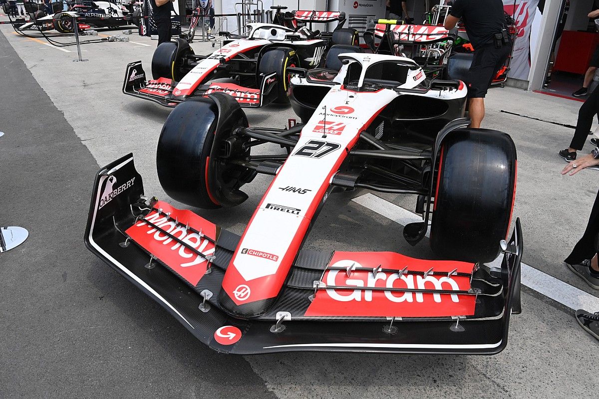 F1 tech review: How Haas placed last despite upgrade…