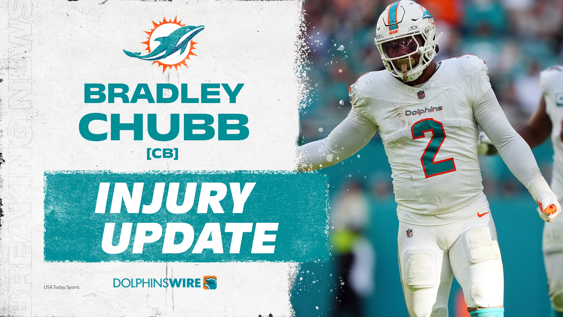 Dolphins LB Bradley Chubb suffered torn ACL, will miss…