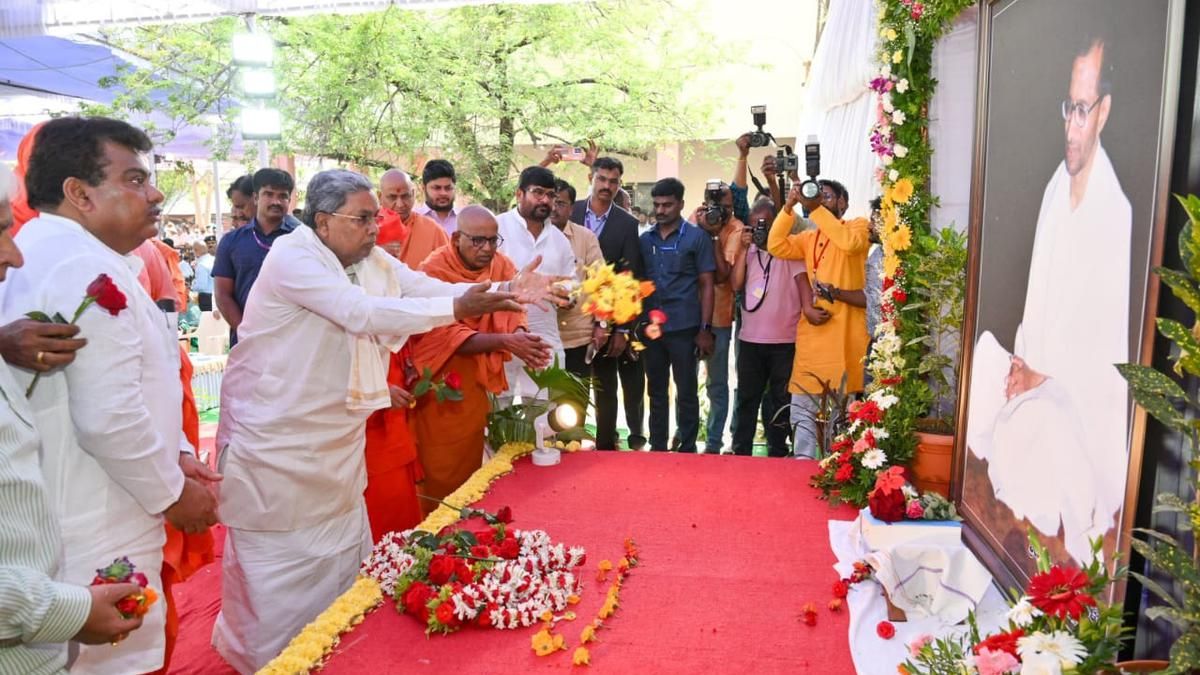 Sri Siddeshwar Swami practised what he preached,…