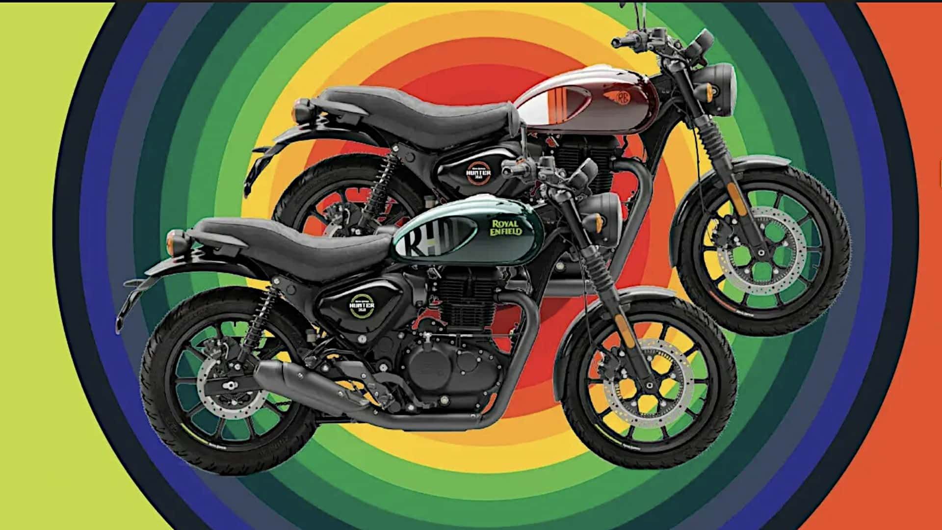 Royal Enfield Hunter 350 Gets Two Bold New Colors For…