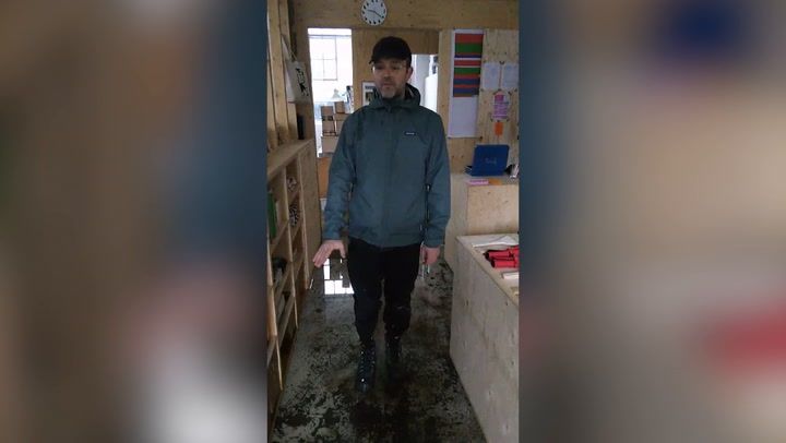 Hackney Wick residents tell of 'knee-high' flood water…