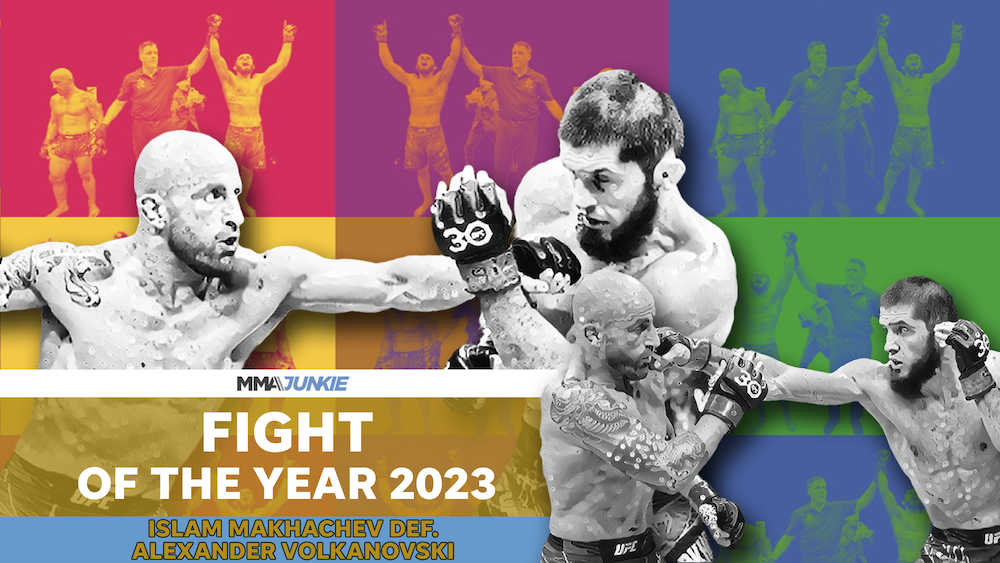 MMA Junkie’s 2023 Fight of the Year: Islam Makhachev…