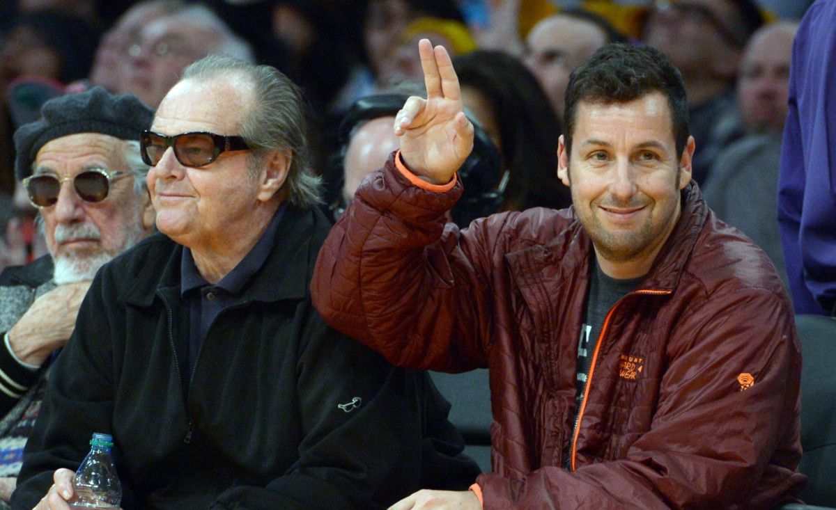 Adam Sandler Showed Off His Hoop Skills in Game at…