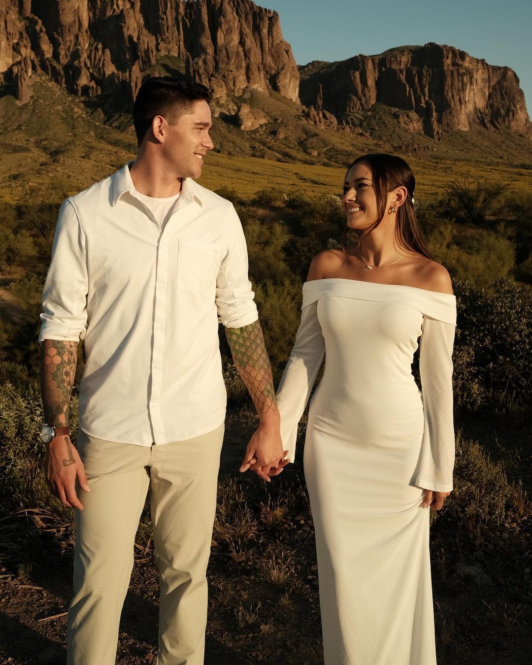 Steven Brault and Wife: Embracing Love amidst Nature's…