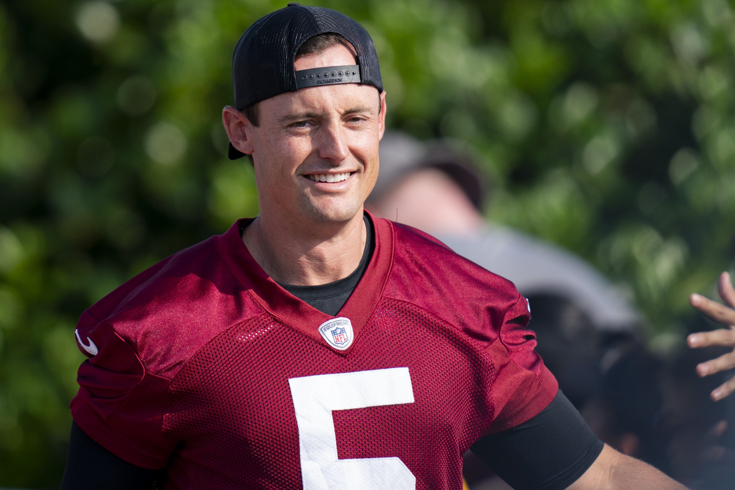 Commanders punter Tress Way emotional in describing…