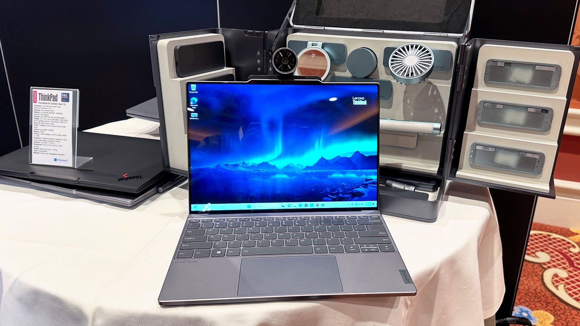 I just tried the transformer of laptops at CES 2024