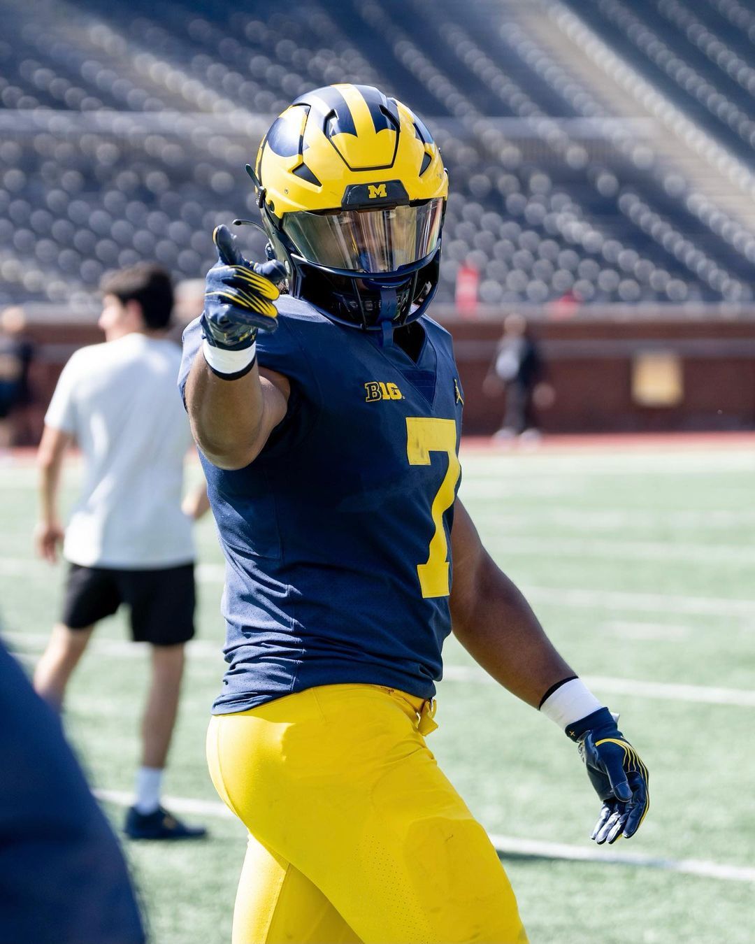 Game-Ready Donovan Edwards: Determination and Focus…